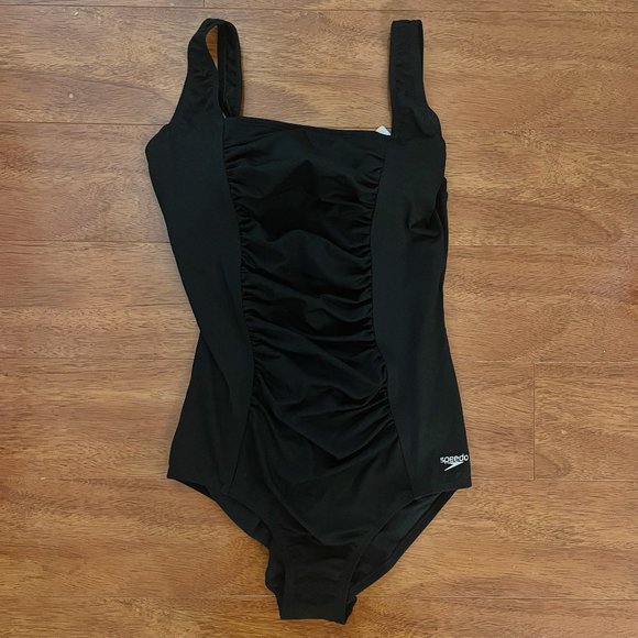 Speedo | Swim | Nwt Speedo Womens Endurance Shirred Tank One Piece ...
